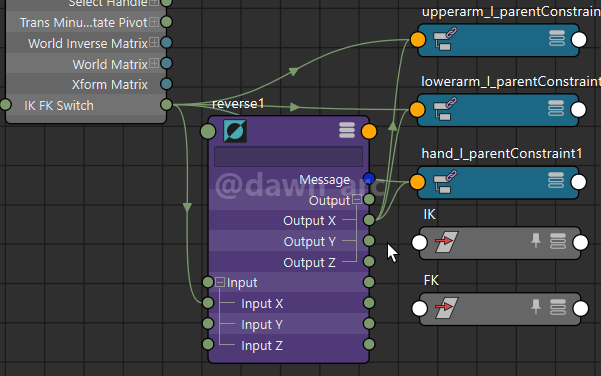 [Maya]Rigging 08 - IK FK Switch